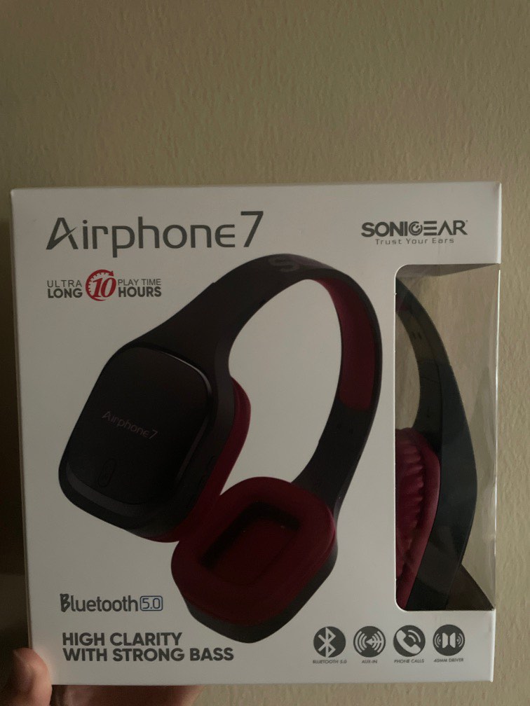 Sonic gear Airphone 7, Audio, Headphones & Headsets on Carousell