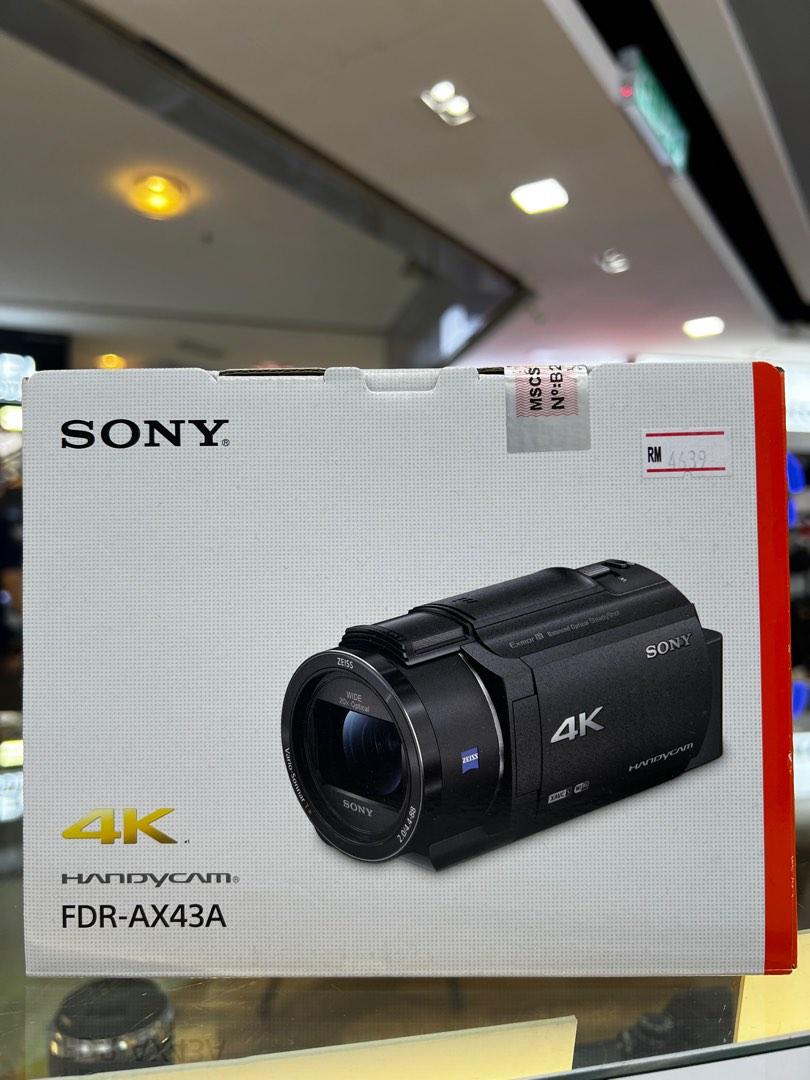 SONY FDR-AX43 + 64GB sd, Photography, Video Cameras on Carousell