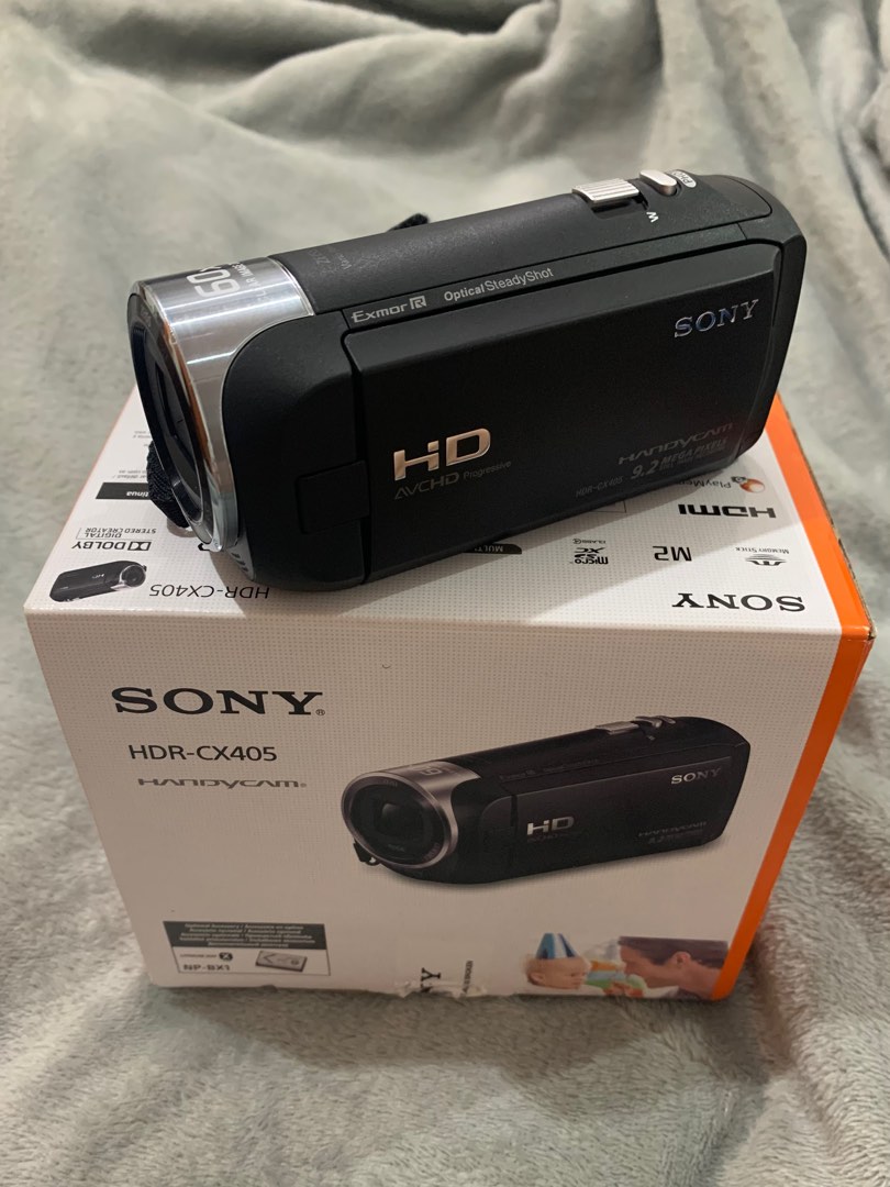 SONY HDR-CX405 HANDYCAM, Photography, Video Cameras on Carousell