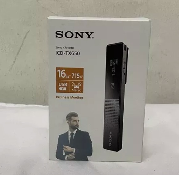 SONY ICD-TX650 STEREO IC RECORDER, Audio, Other Audio Equipment on ...