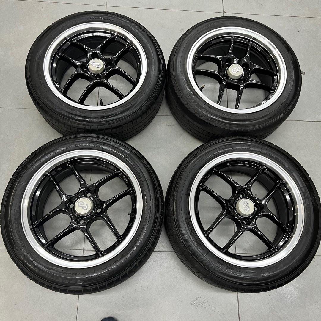 Sport Rim Enkei CPS Thailand 15x7jj pcd100, Auto Accessories on Carousell