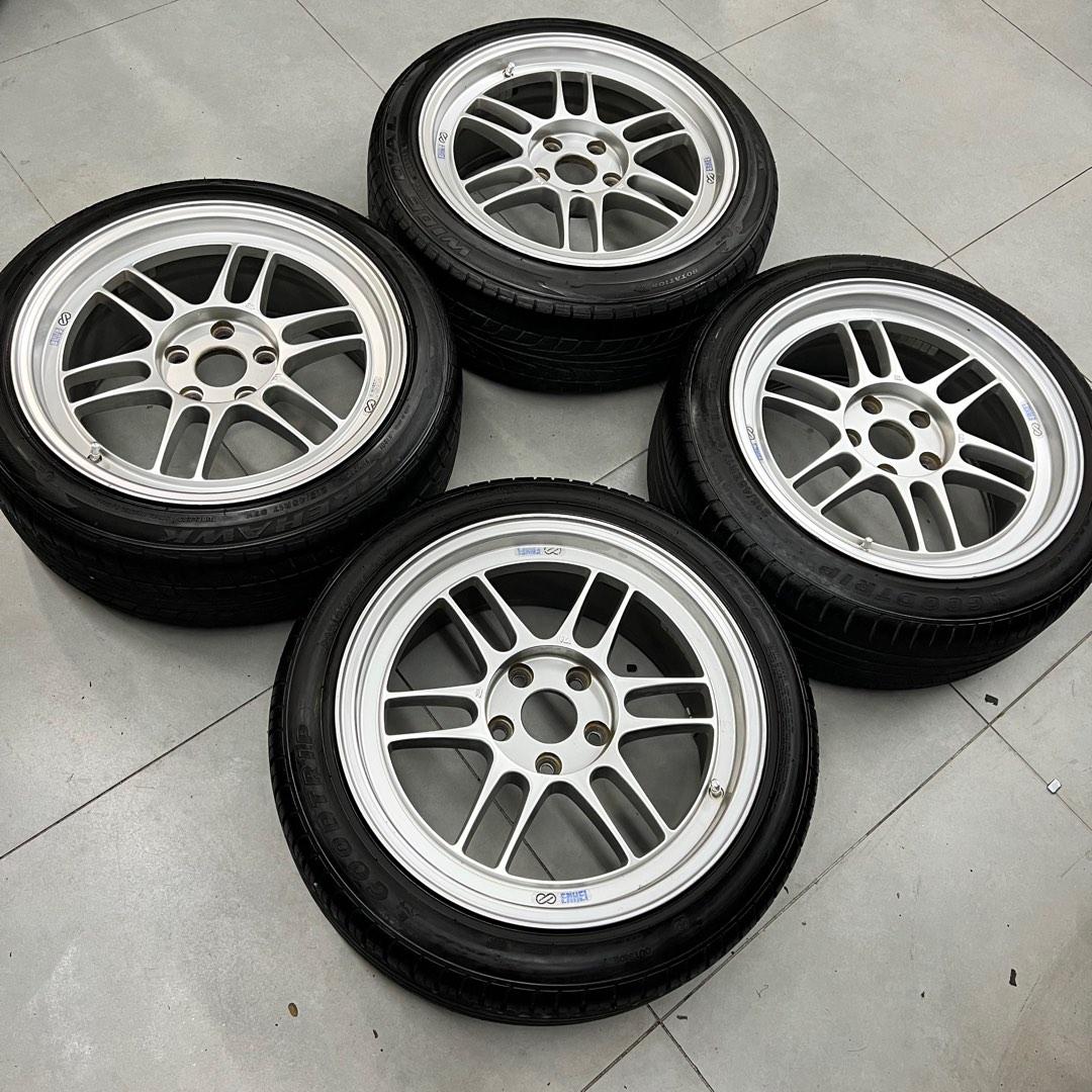 Sport Rim Enkei RPF1 Thailand 17 5x114, Auto Accessories on Carousell