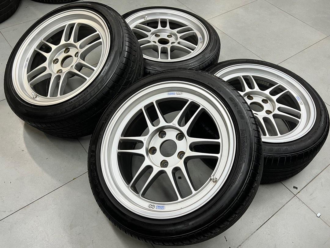 Sport Rim Enkei RPF1 Thailand 17 5x114, Auto Accessories on Carousell