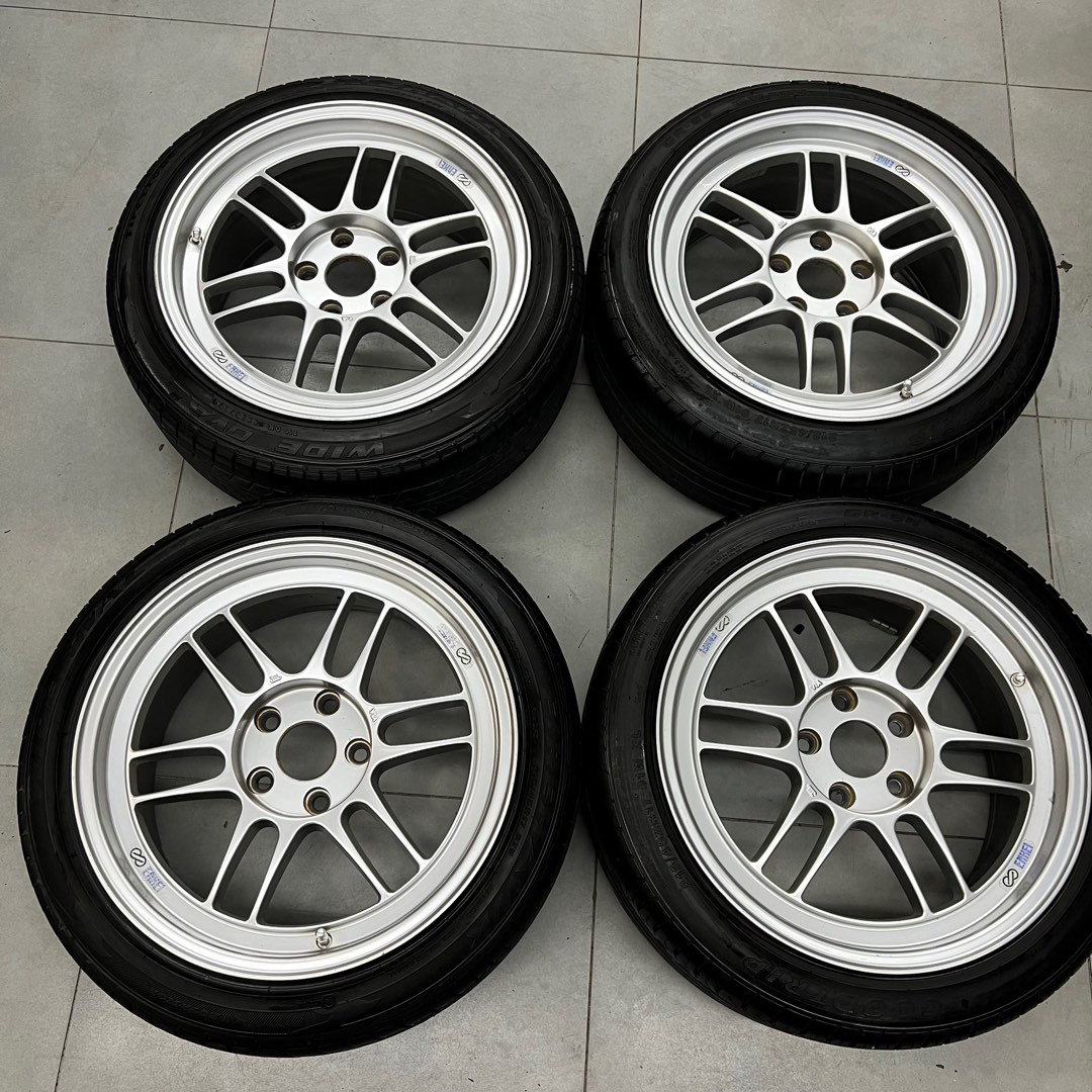Sport Rim Enkei RPF1 Thailand 17 5x114, Auto Accessories on Carousell