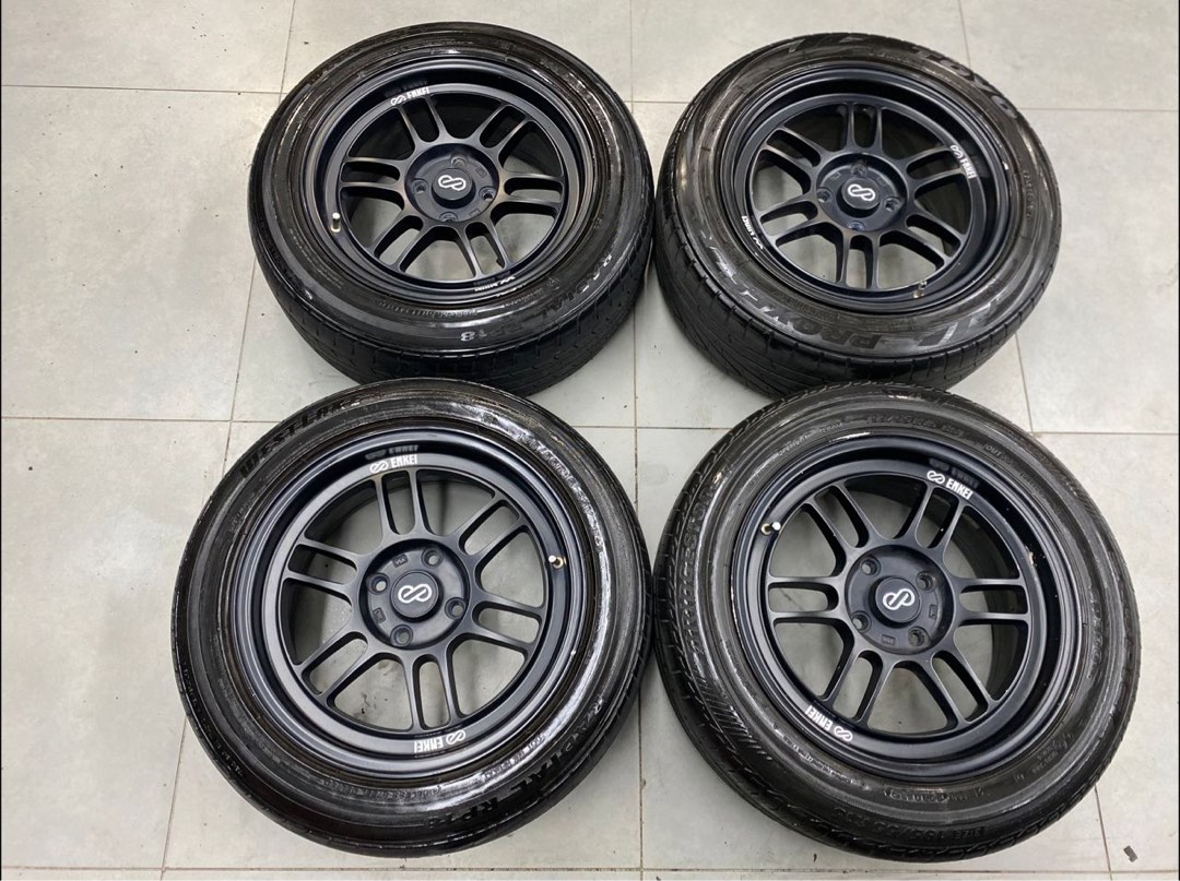 Sport Rim Enkei RPF1-RS Thailand 15x7jj pcd114, Auto Accessories on ...