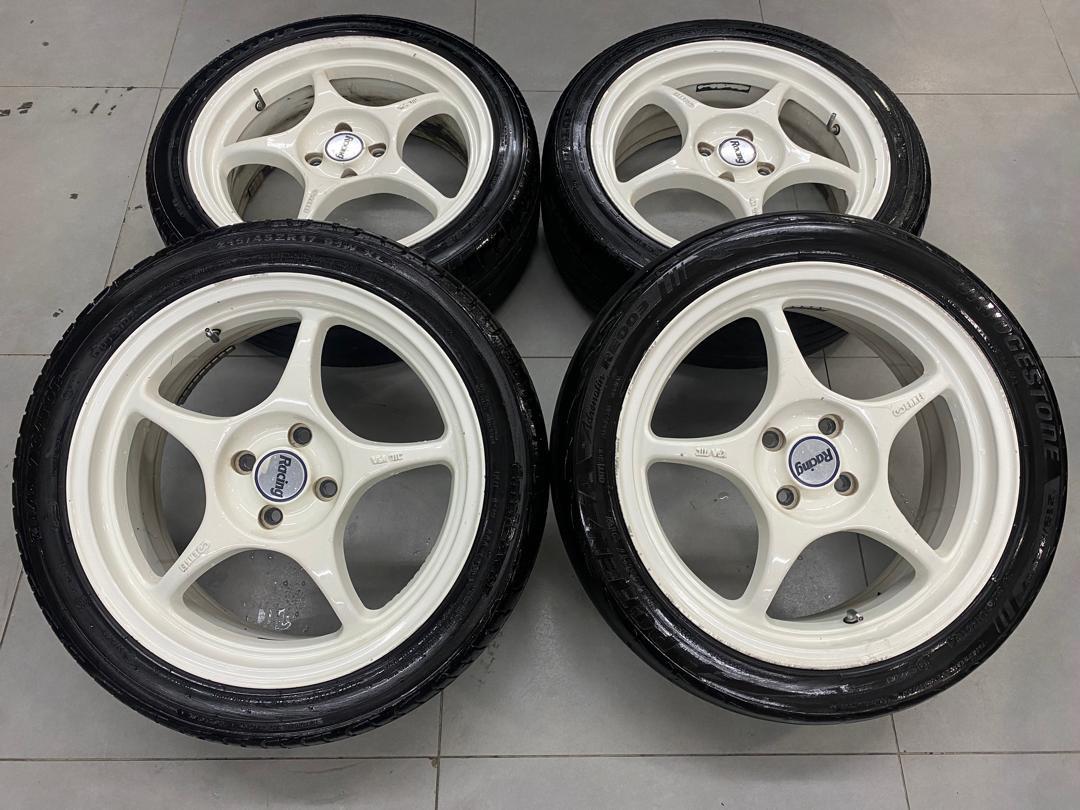 Sport Rim Enkei RPO1 17x7jj pcd100, Auto Accessories on Carousell