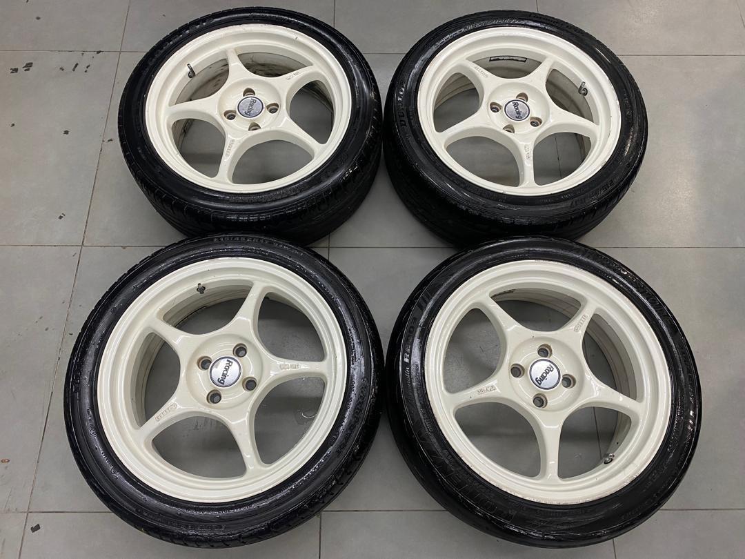 Sport Rim Enkei RPO1 17x7jj pcd100, Auto Accessories on Carousell