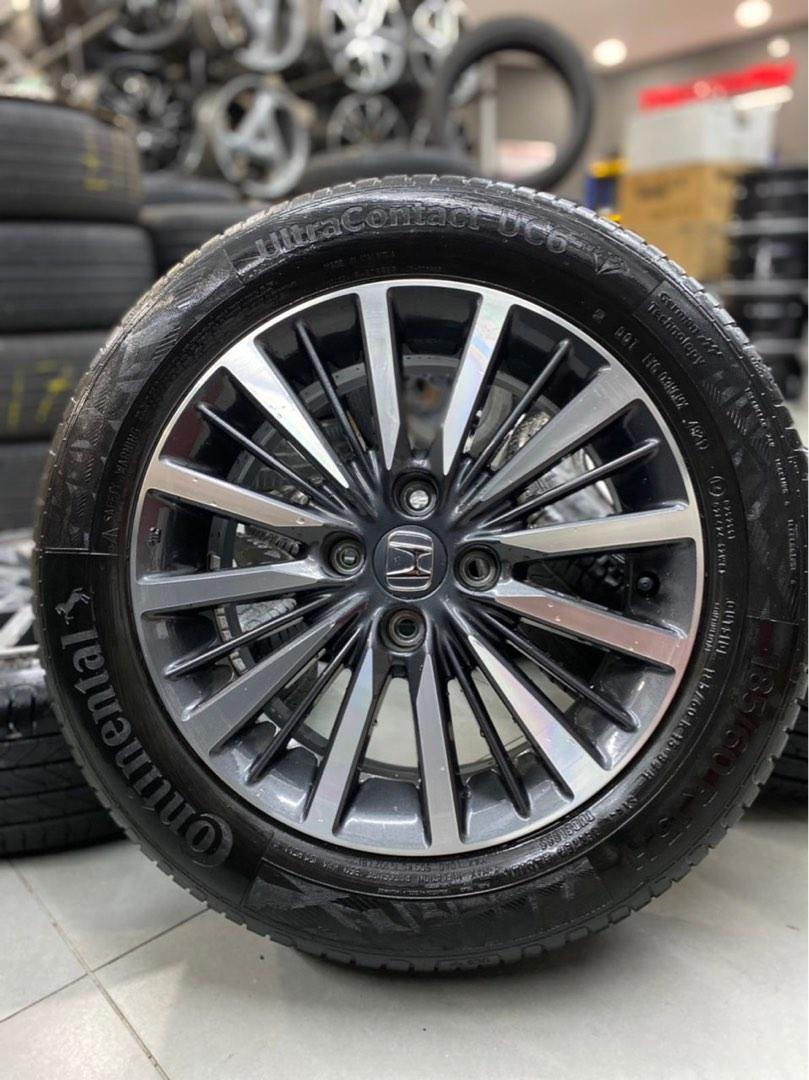 Sport Rim Original Honda City Gn2 15 inci siap tayar, Auto Accessories ...