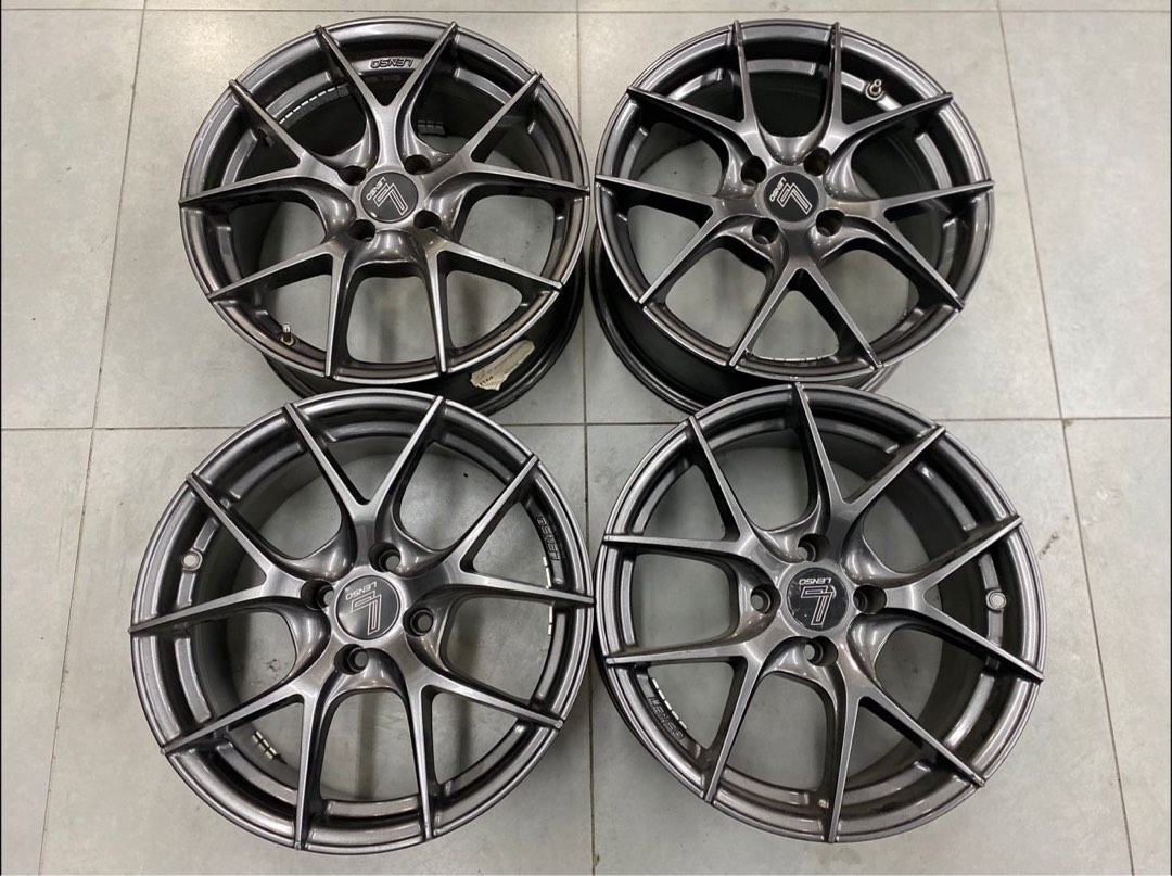 Sport Rim Original Lenso Jager Dyna 16 7jj pcd100, Auto Accessories on ...