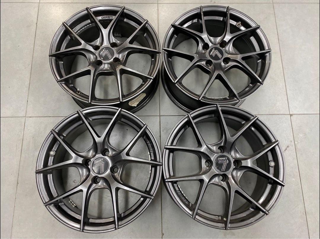 Sport Rim Original Lenso Jager Dyna 16 7jj pcd100, Auto Accessories on ...