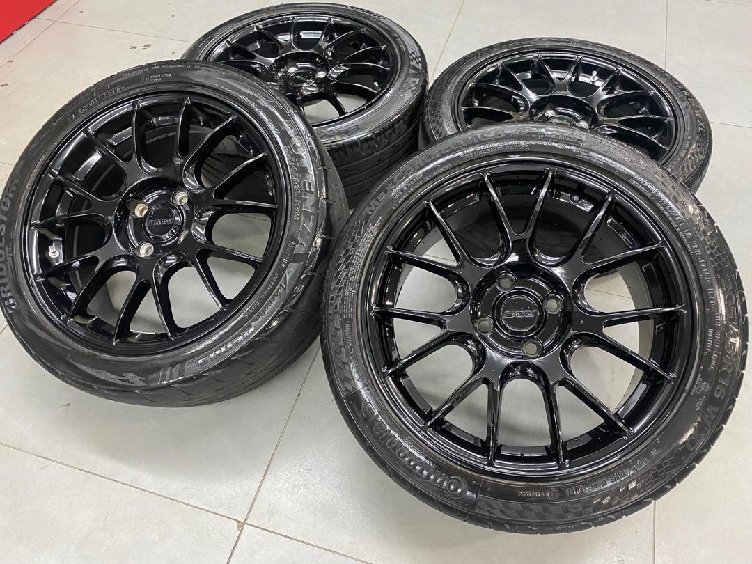Sport Rim Rays G16 16x7jj pcd100 sekali tayar, Auto Accessories on ...