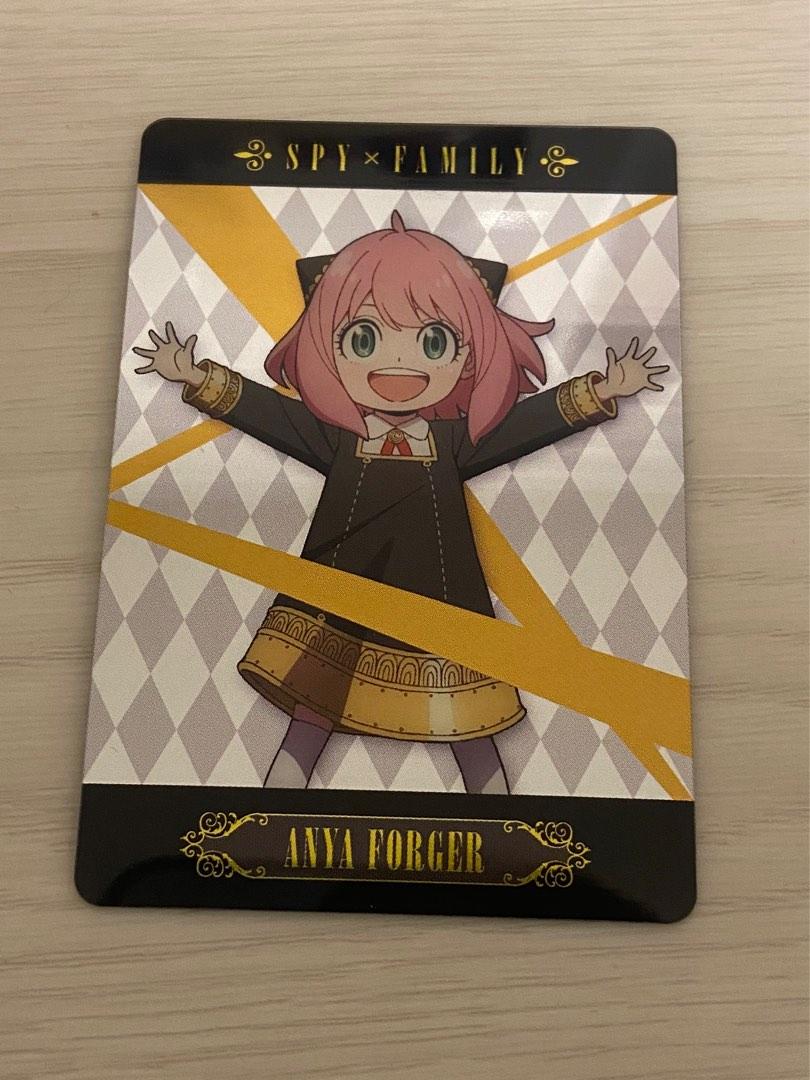 Spy x Family Anya Forger 金屬咭 Metal Card Collection, 興趣及遊戲, 玩具 & 遊戲類 ...