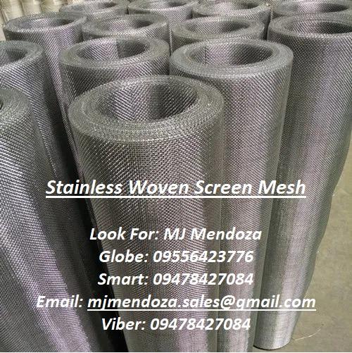 Stainless Woven Screen Mesh, Commercial & Industrial, Construction Tools & Equipment on Carousell