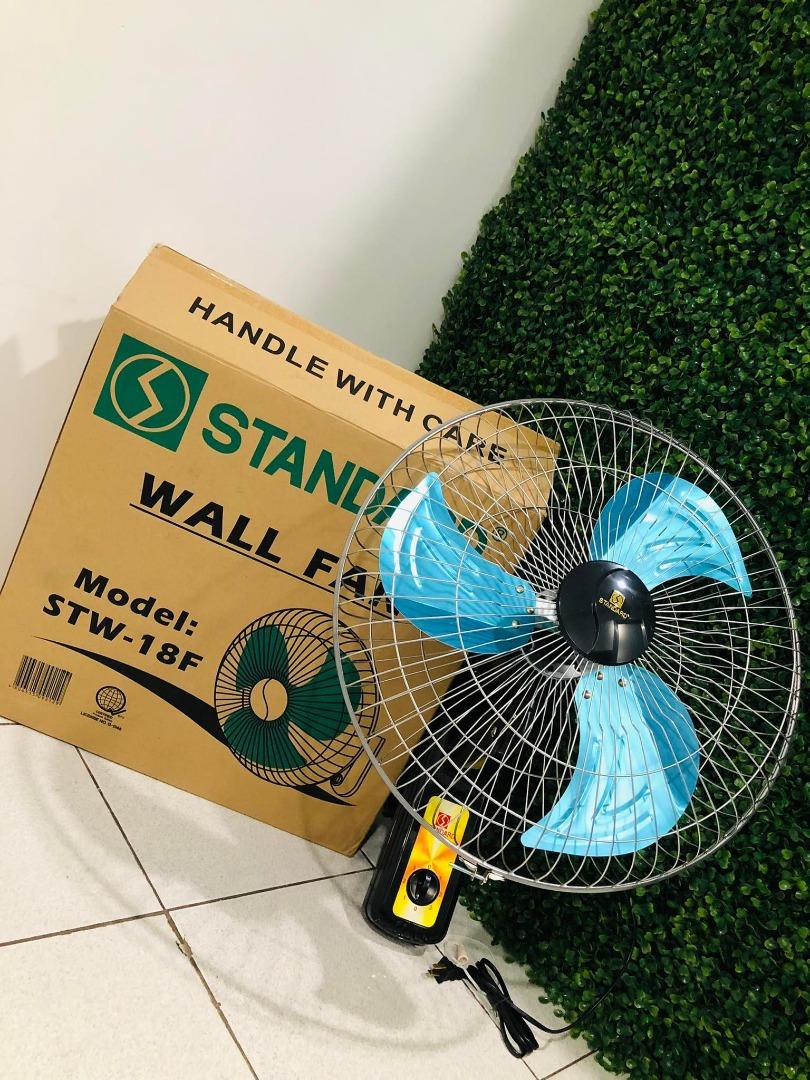 Standard 18" Industrial Wall Fan STW-18F, Furniture & Home Living ...