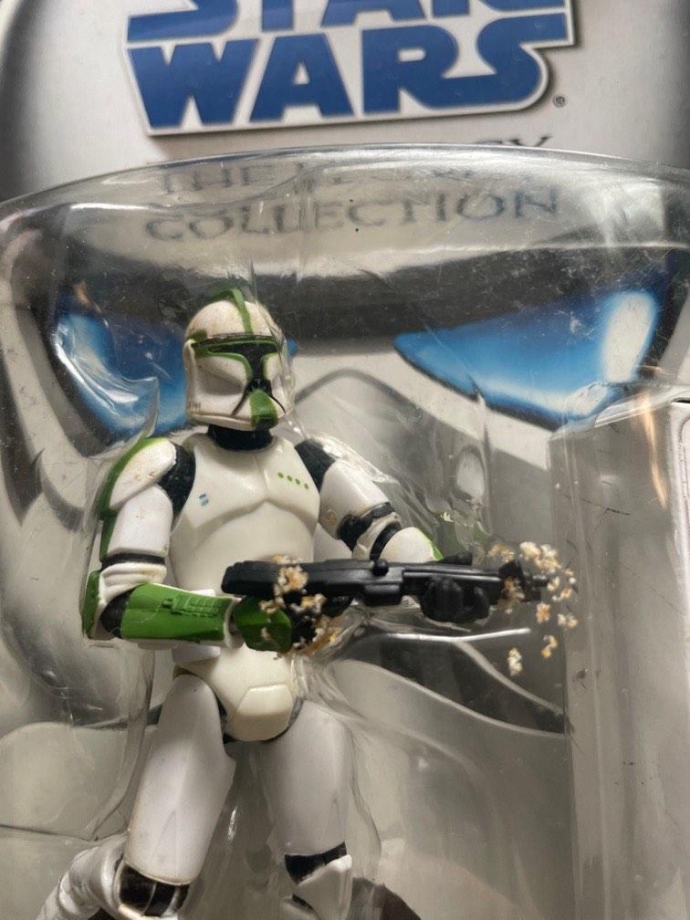 Star Wars - Hasbro Clone Trooper Officer with battle gear (green ...