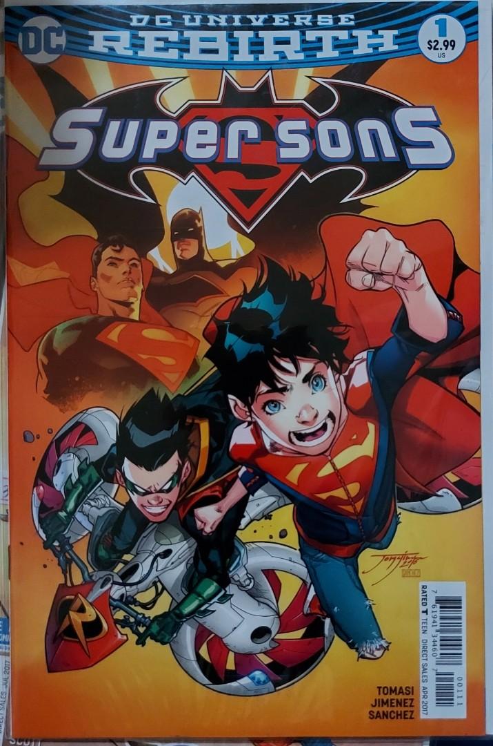 Super Sons #1, Hobbies & Toys, Books & Magazines, Comics & Manga on ...