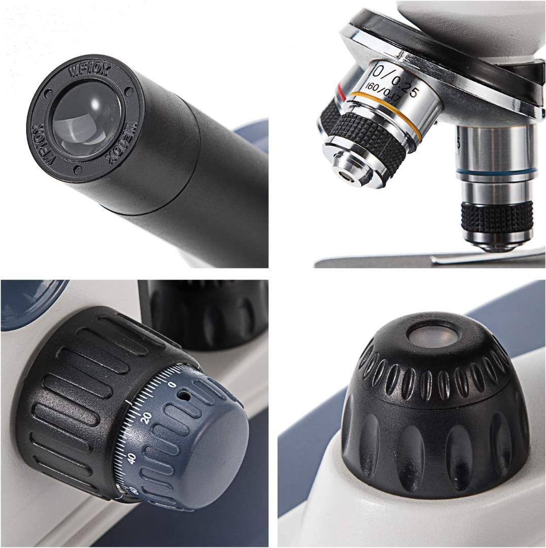 Swift Compound Monocular Microscope SW200DL with 40X-1000X ...