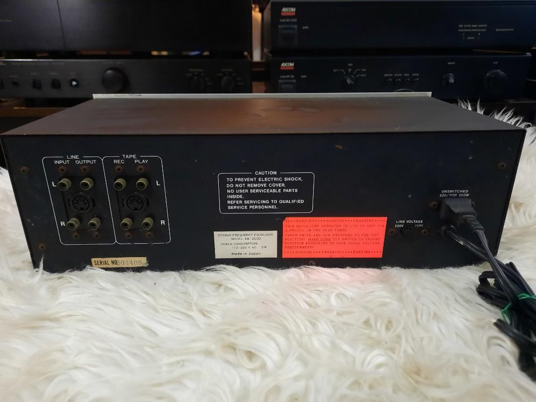Tamon equalizer JAPAN, Audio, Soundbars, Speakers & Amplifiers on Carousell