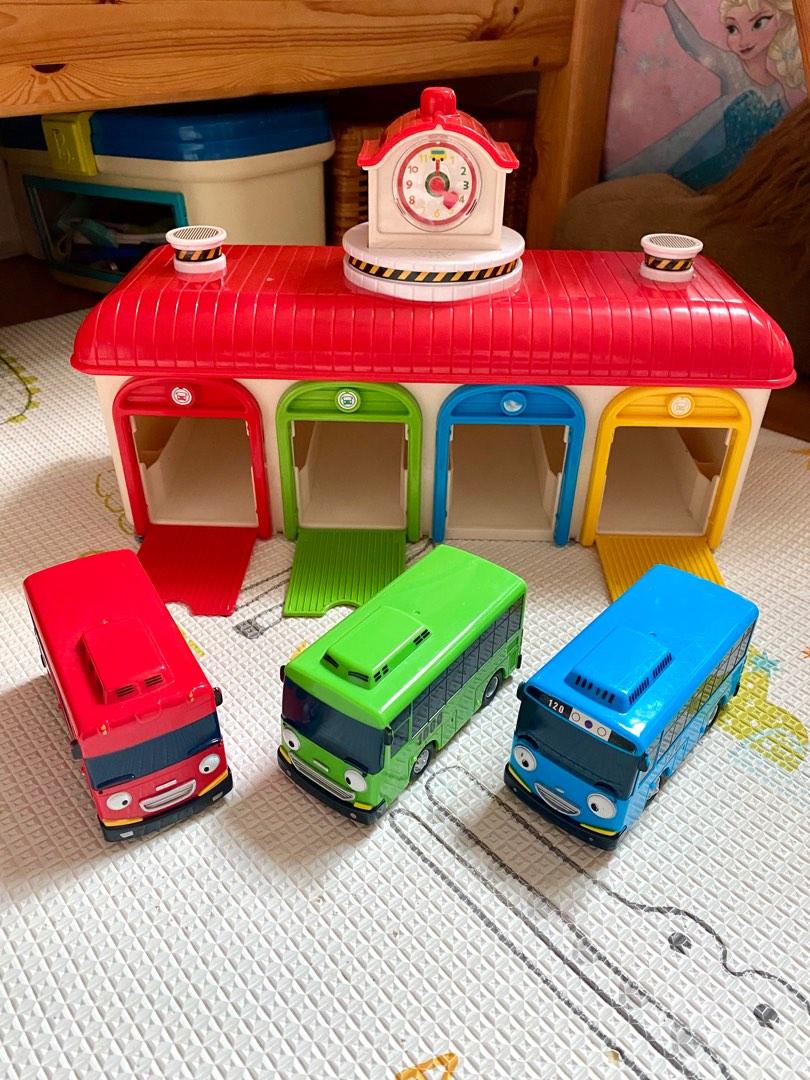 Tayo Little Bus Depot, Hobbies & Toys, Toys & Games on Carousell