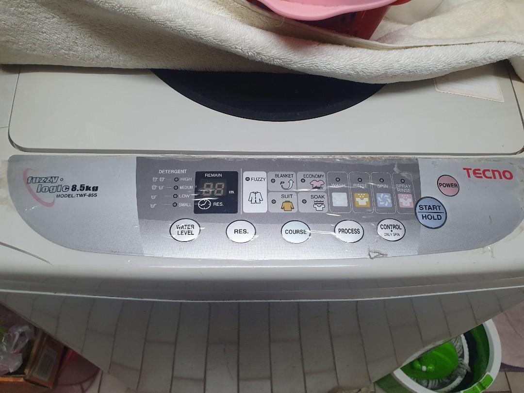 Tecno washing machine, TV & Home Appliances, Washing Machines and ...