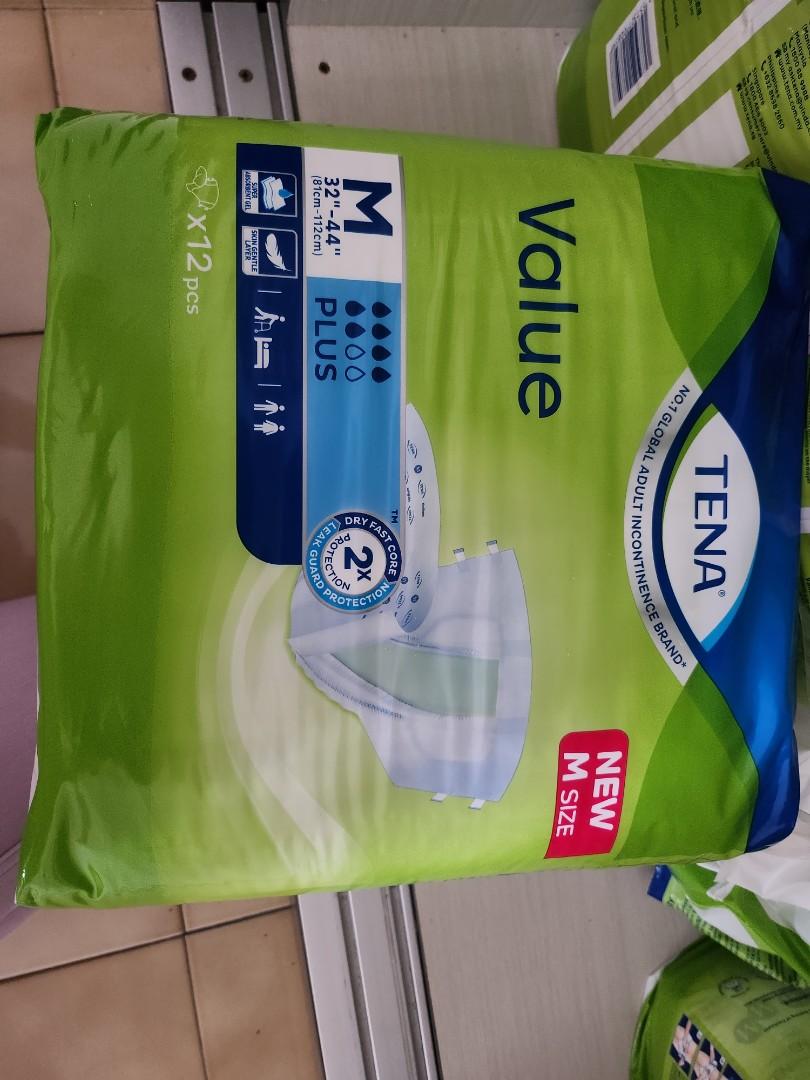Tena Adult Diaper - Value M size, Health & Nutrition, Assistive & Rehabilatory Aids, Adult ...