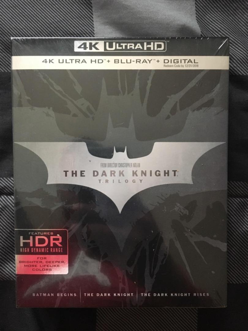 The Dark Knight Trilogy (4K Ultra HD + Blu-ray), Hobbies & Toys, Music & Media, CDs & DVDs on ...