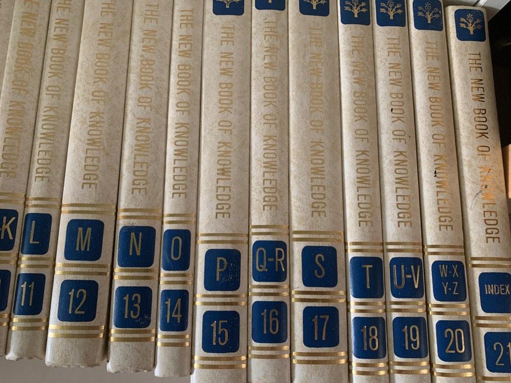 21 books in all - The New Book of Knowledge encyclopedia , Hobbies ...