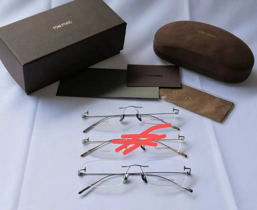 Tom Ford Rimless Titanium Eyewear Womens Fashion Watches And Accessories Sunglasses And Eyewear