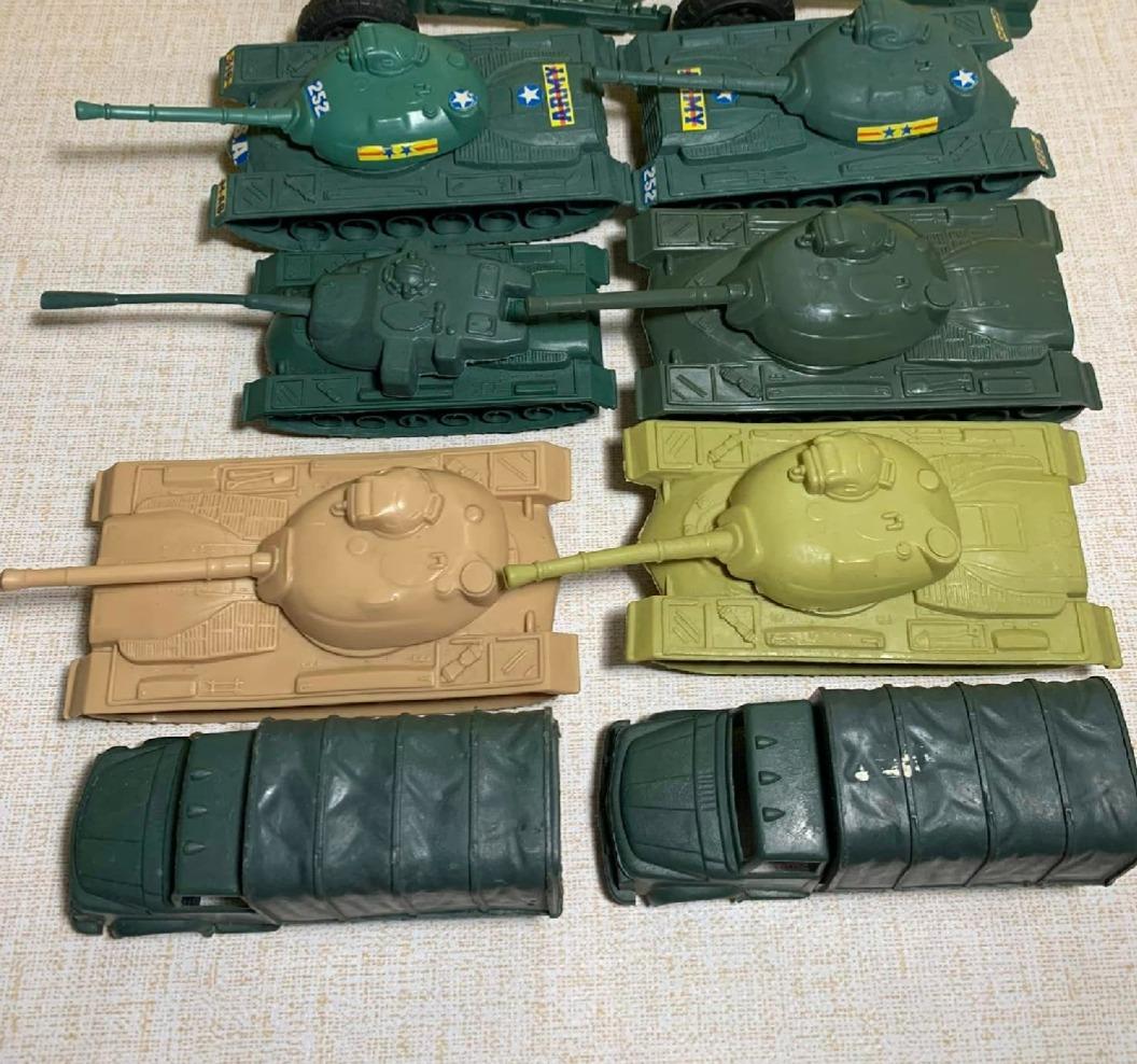 Toy Soldiers & Tank Set, Hobbies & Toys, Toys & Games on Carousell