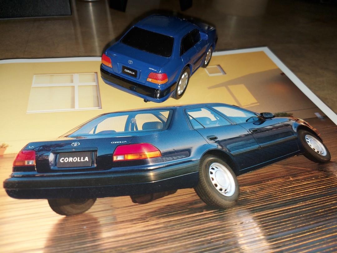 Toyota Corolla AE111 OEM Catalog Brochure SE-Saloon XE-Saloon with ...