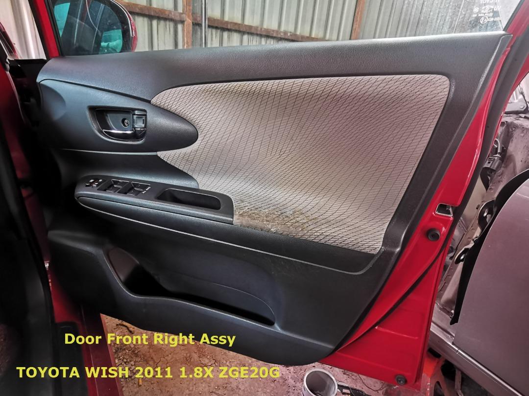TOYOTA WISH 1.8X ZGE20 Door Pintu Completed Depan Belakang Front Rear ...