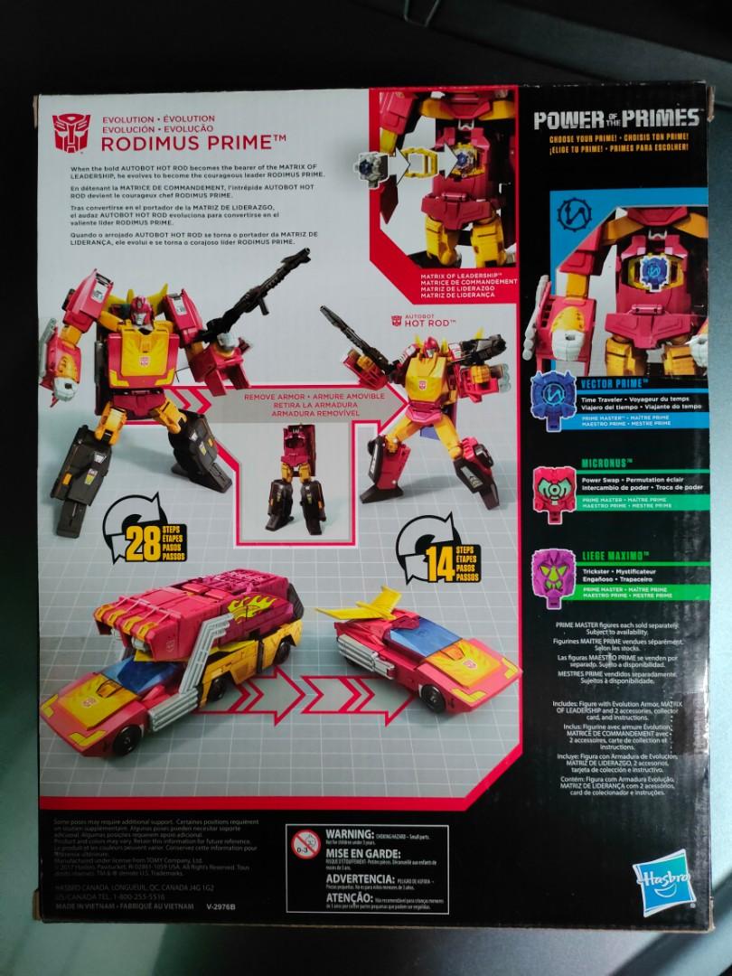 Transformers POTP Rodimus Prime, Hobbies & Toys, Toys & Games on Carousell