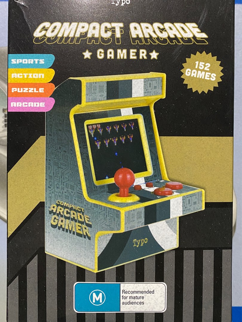 Typo Compact Arcade Machine, Video Gaming, Video Game Consoles, Others ...