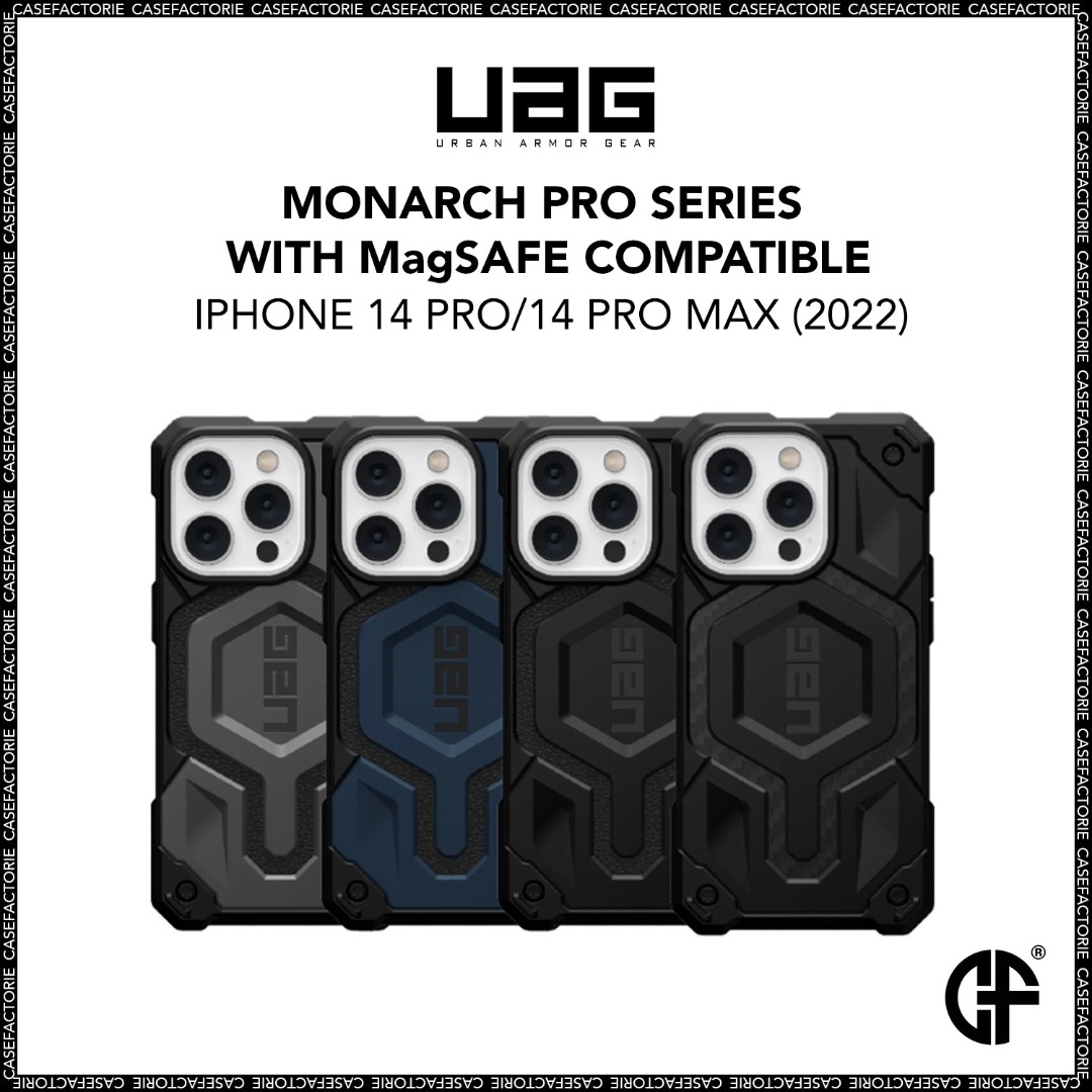 UAG Monarch Pro Case for iPhone 14 Pro/14 Pro Max (2022) with MagSafe ...
