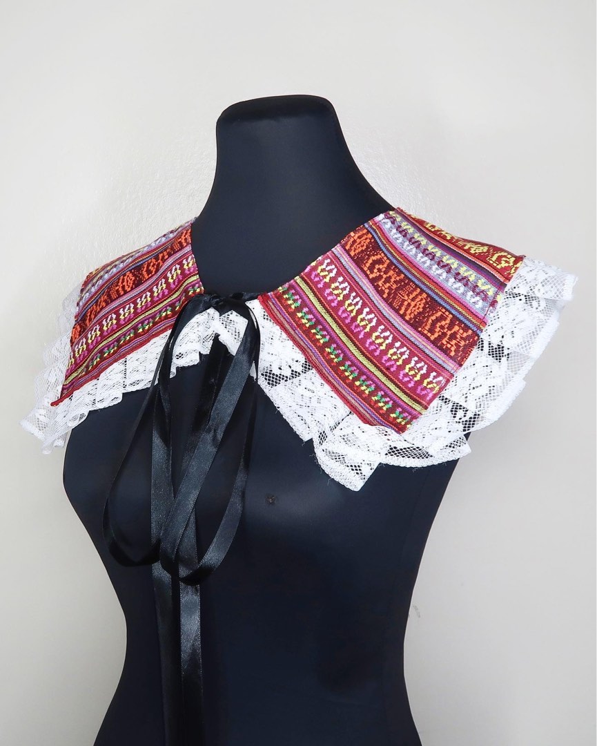 UBE KENDI KWELYO collar harajuku native fabric tokyo fashion lace ...