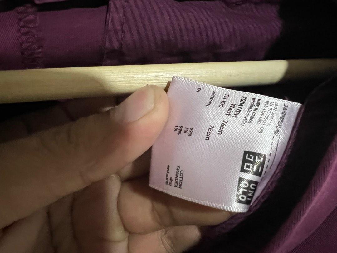 Uniqlo wine red chino pants, Men's Fashion, Bottoms, Chinos on Carousell