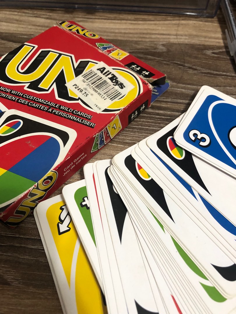 UNO CARDS, Hobbies & Toys, Toys & Games on Carousell