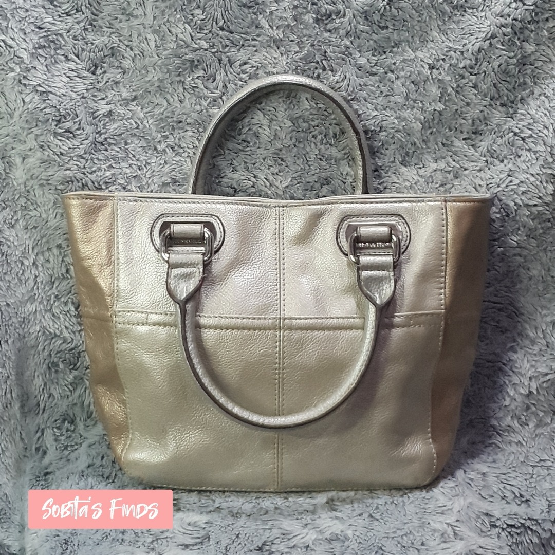 VINTAGE - ORIGINAL - AUTHENTIC - TIGNANELLO - SHOULDER BAG - SILVER ...