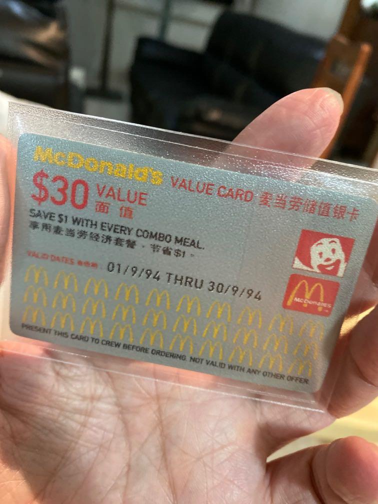 Vintage MacDonald and KFC Cards, Hobbies & Toys, Memorabilia ...