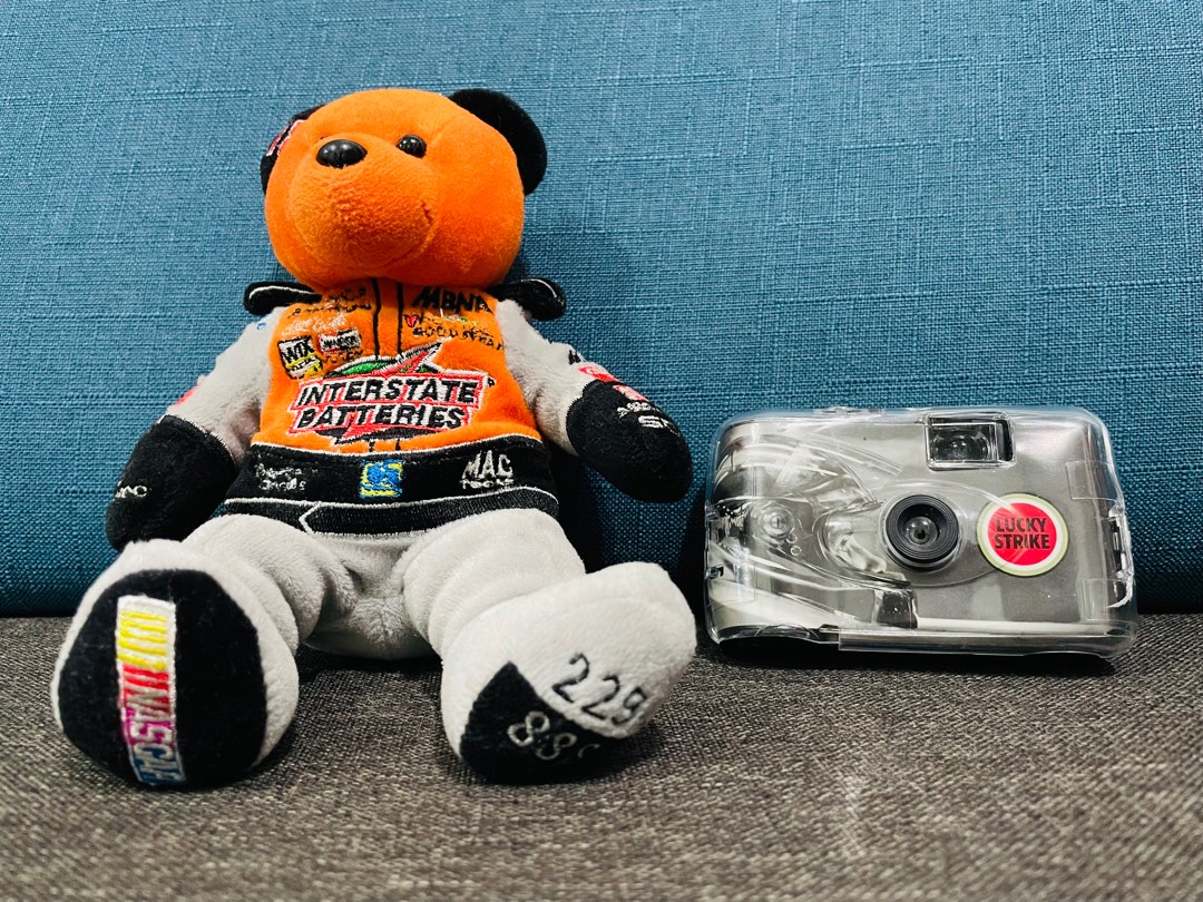 vintage nascar plush teddy bear, Hobbies & Toys, Collectibles ...