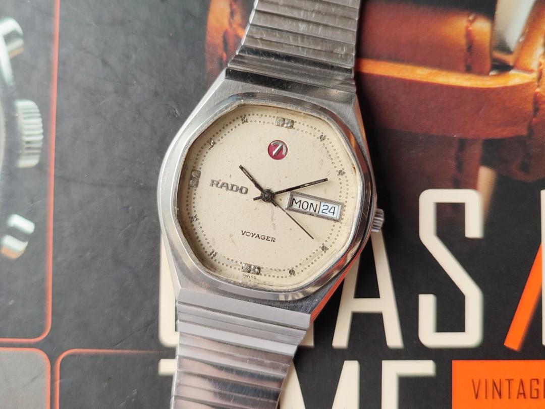 Vintage Rado Voyager, Men's Fashion, Watches & Accessories, Watches on ...