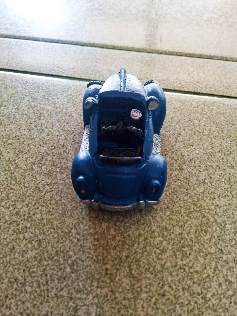 Vintage Style Blue Volkswagen Stone Car For Decorations., Hobbies ...