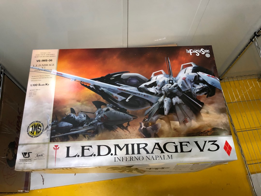 Volks IMS FSS 五星物語 1/100 LED MIRAGE V3 連破壞炮, 興趣及遊戲, 玩具 & 遊戲類 - Carousell