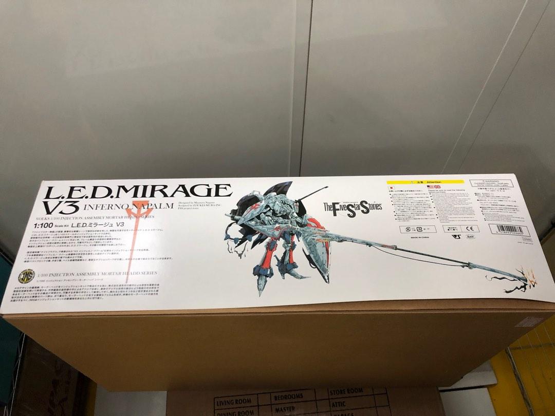 Volks IMS FSS 五星物語 1/100 LED MIRAGE V3 連破壞炮, 興趣及遊戲, 玩具 & 遊戲類 - Carousell