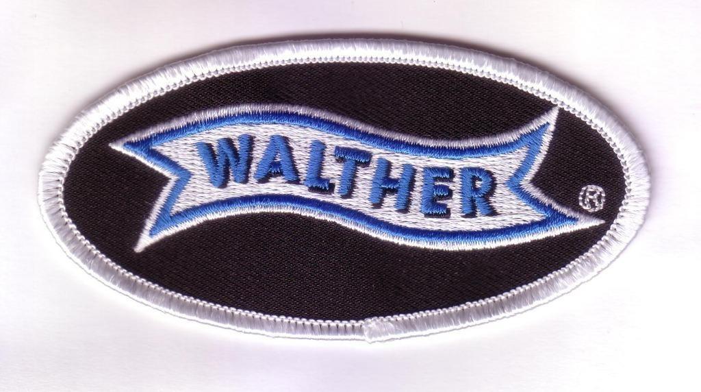 Walther Embroidered Patch Patches Badges Shooting Gun Pistol Range ...
