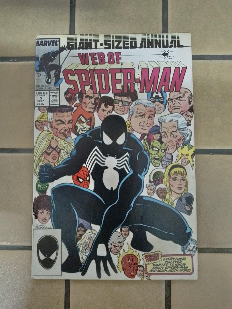 Web Of Spiderman #Annual 3 ( Greg LaRocque - Cover Art ) Marvel Copper ...