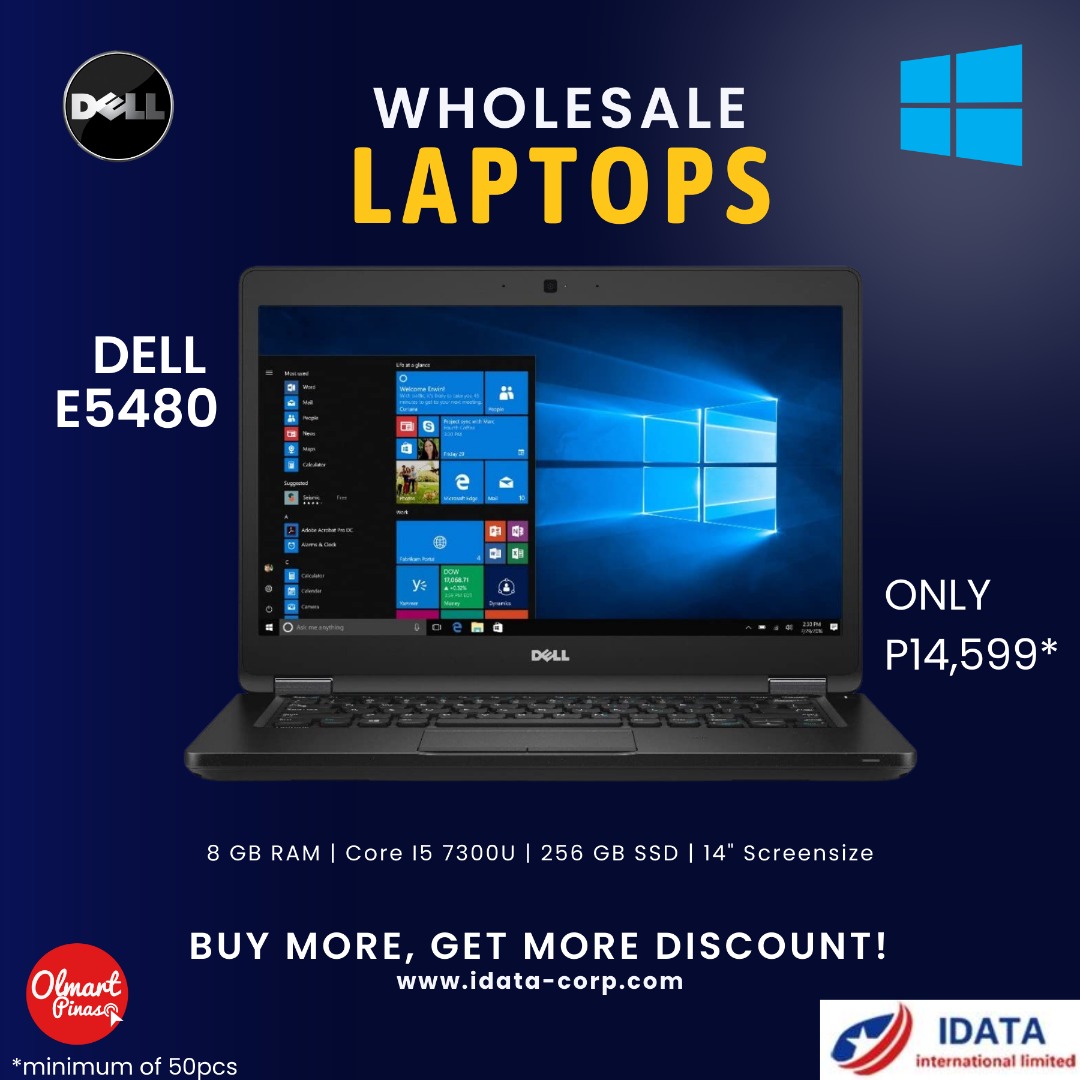 Wholesale Dell Latitude E5480 14" Laptop Supplier, Computers & Tech ...