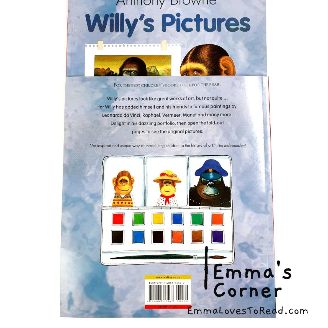 Willy's Pictures by Anthony Browne PB, Hobbies & Toys, Books ...
