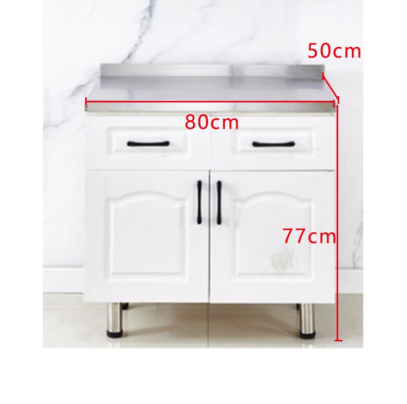 HF With Drawer Storage Cabinet Kitchen Cabinet 80/120/160CM, Furniture ...
