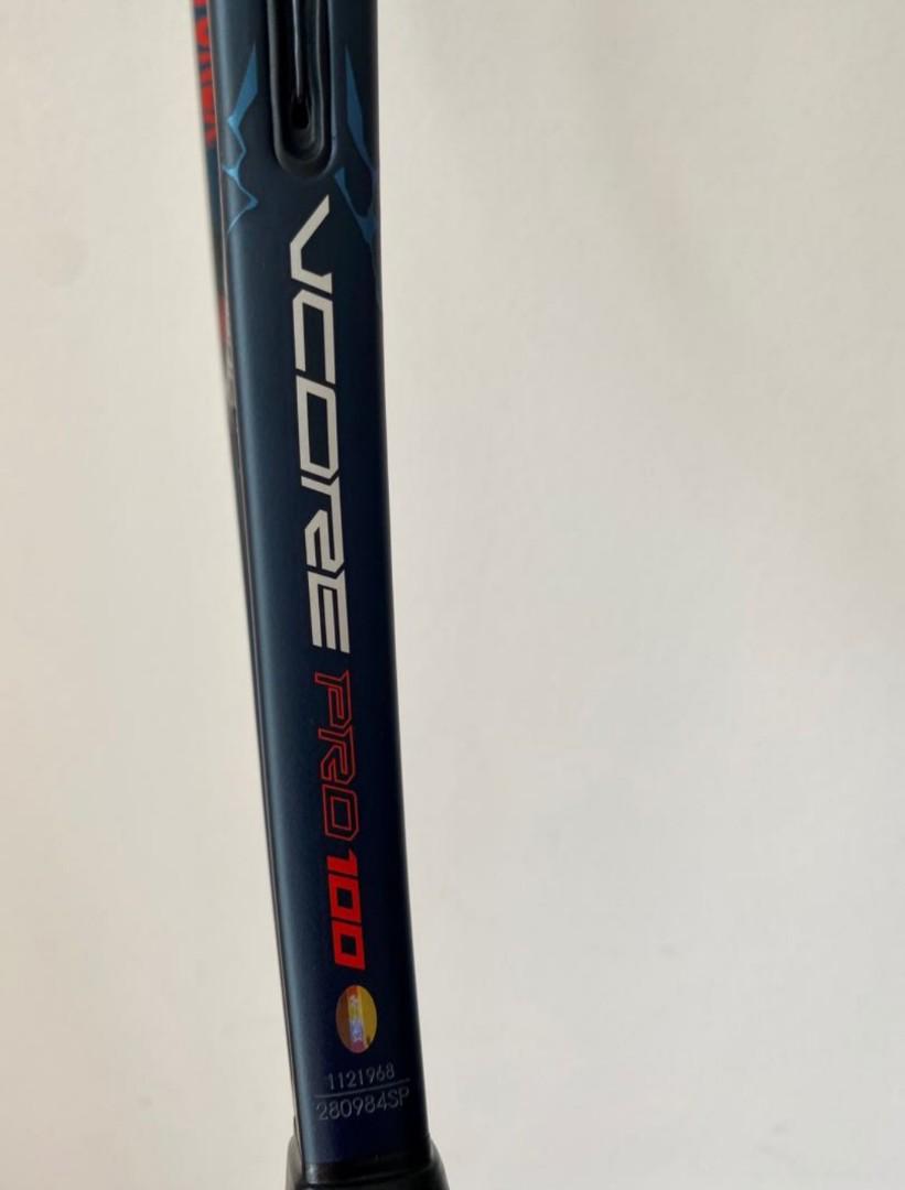 YONEX VCORE Pro 100 Tennis Racket, Sports Equipment, Sports & Games ...